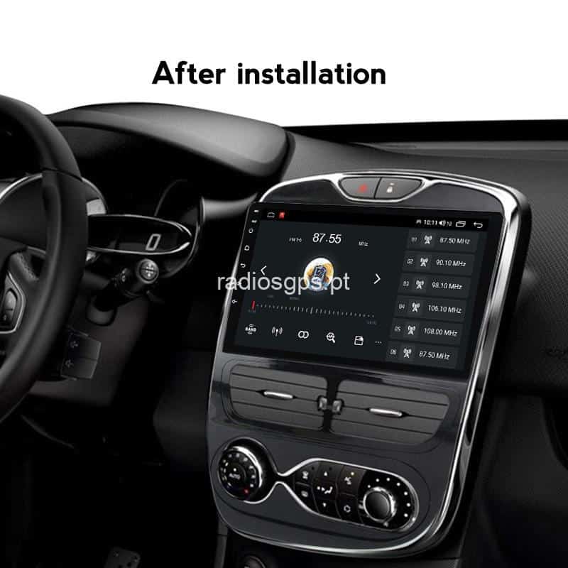 Auto Rádio GPS Android RENAULT CLIO 4 (10") | Rádios GPS